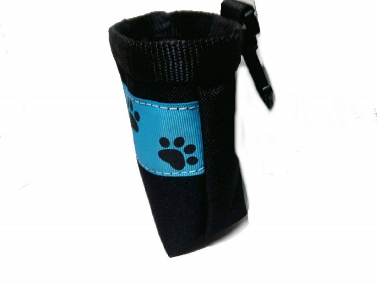 Pamlskovník Psie labky na modrej / Dinofashion - SAShE.sk
