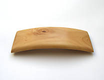 Drevená spona do vlasov - jabloňová veľká / wlkr - SAShE.sk