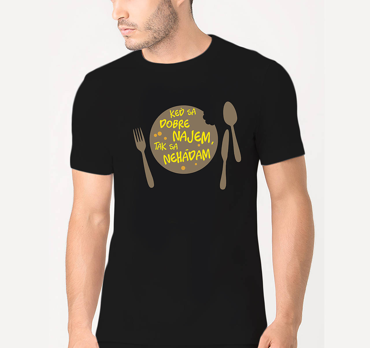 Vtipné tričko pre jedákov / knopart - SAShE.sk