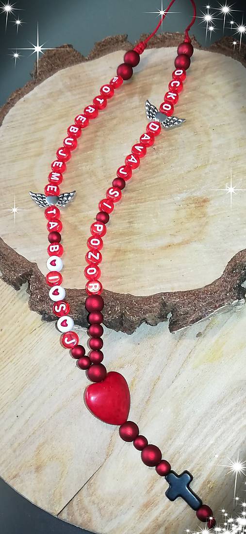 Prívesok alebo amulet do auta na želanie s textom menom alebo dátumom ...