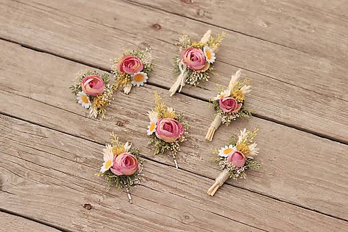 Kvetinové náušnice Kopretiny pro zámeckou paní IV. / evafleur - SAShE.sk