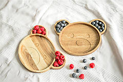 Drevená miska - Macko (Dub) / StolarstvoKonrad - SAShE.sk