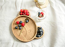 Drevená miska - Macko (Dub) / StolarstvoKonrad - SAShE.sk