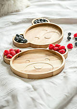 Drevená miska - Macko (Dub) / StolarstvoKonrad - SAShE.sk