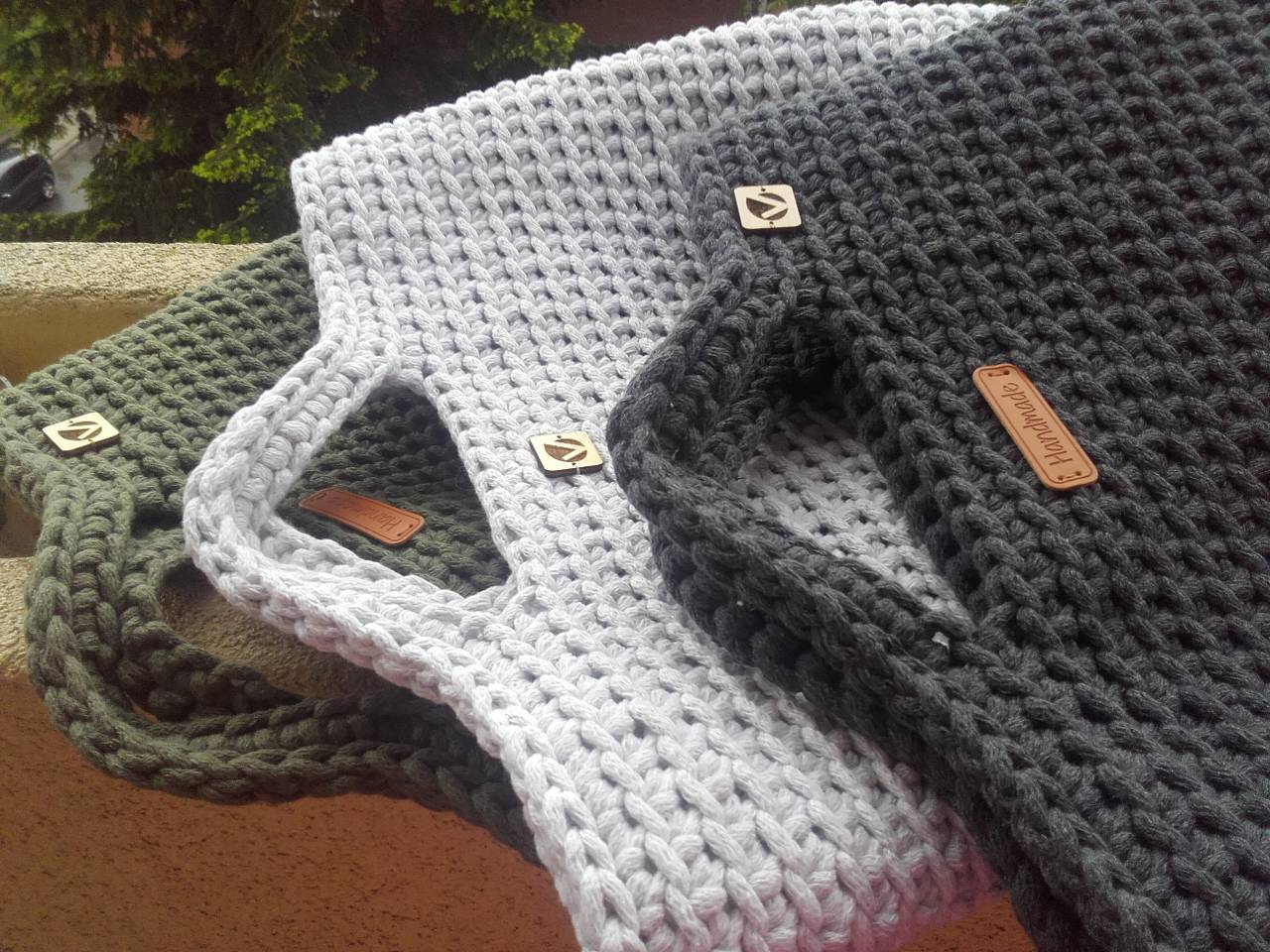 TOTE BAG khaki / REJAdekor - SAShE.sk