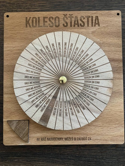 Koleso šťastia / nanidecorations - SAShE.sk