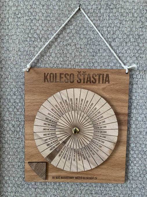 Koleso šťastia / nanidecorations - SAShE.sk