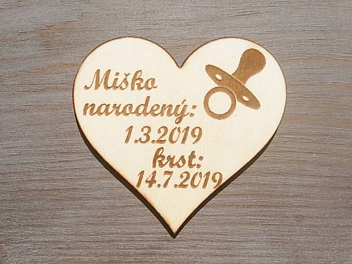 Magnetka krst cumlík / Renum - SAShE.sk