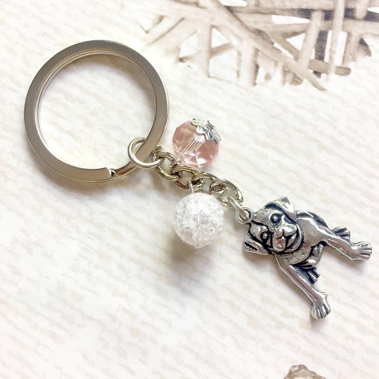 Crystal Dog Keychain / Kľúčenka s príveskami / LaWande - SAShE.sk ...