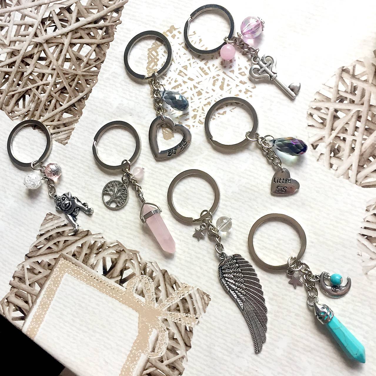 Crystal Dog Keychain / Kľúčenka s príveskami / LaWande - SAShE.sk ...