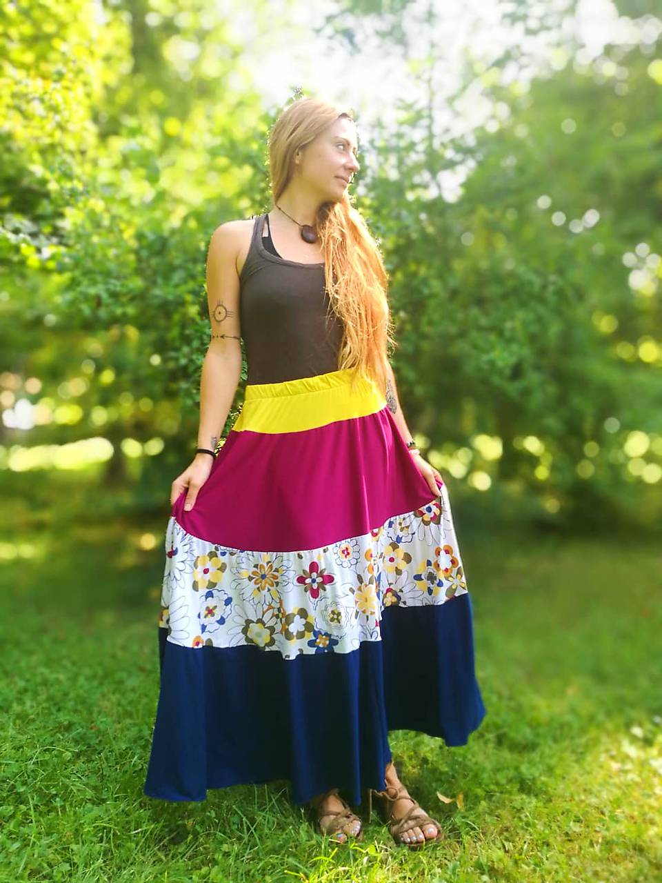 Cigánska sukňa (variant #1) / monastery - SAShE.sk