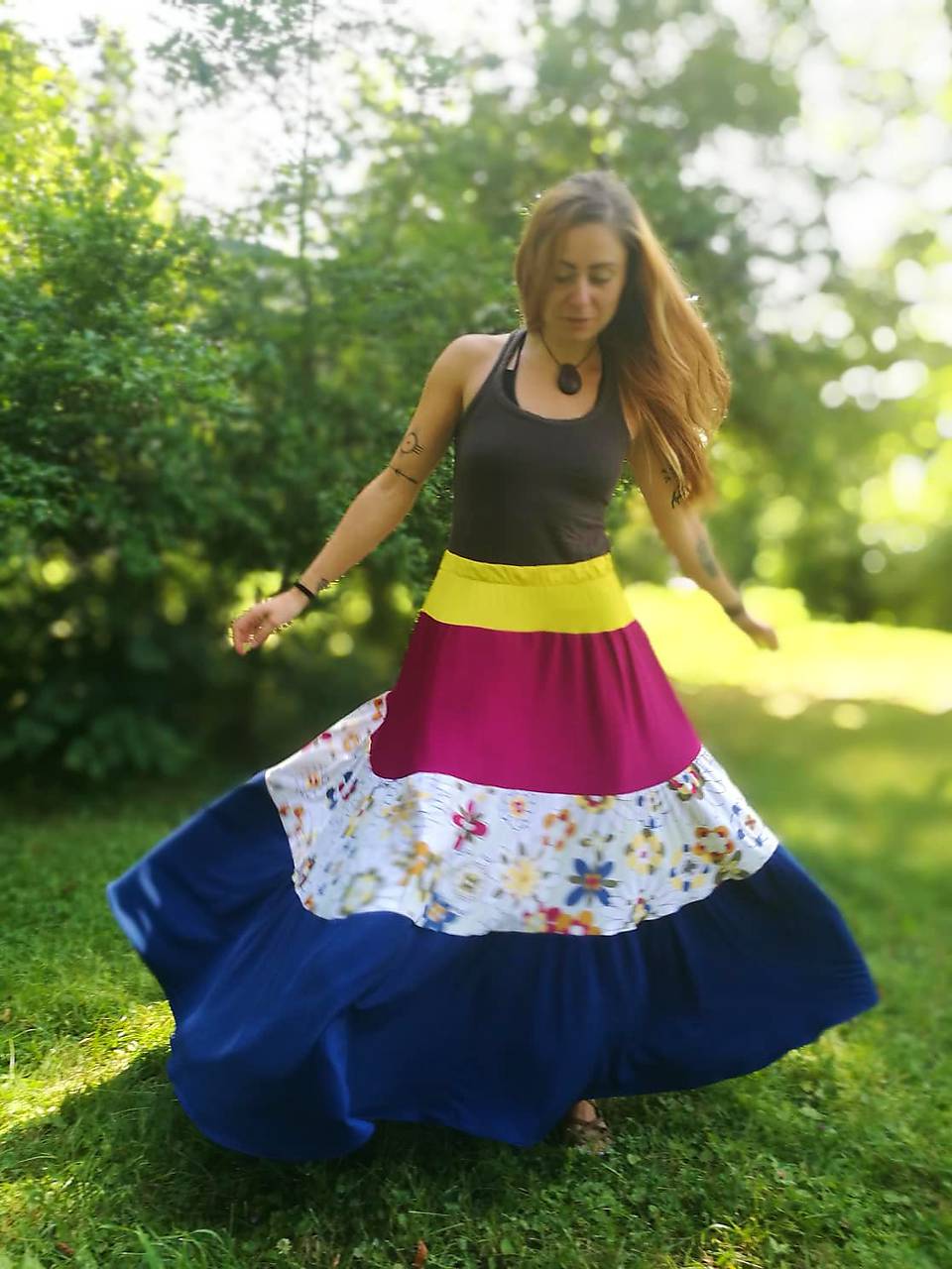 Cigánska sukňa (variant #1) / monastery - SAShE.sk