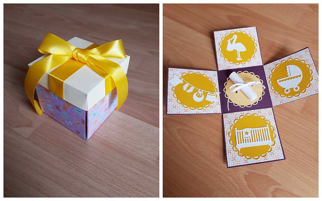 Exploding box (Motýle) / MariKlimo - SAShE.sk