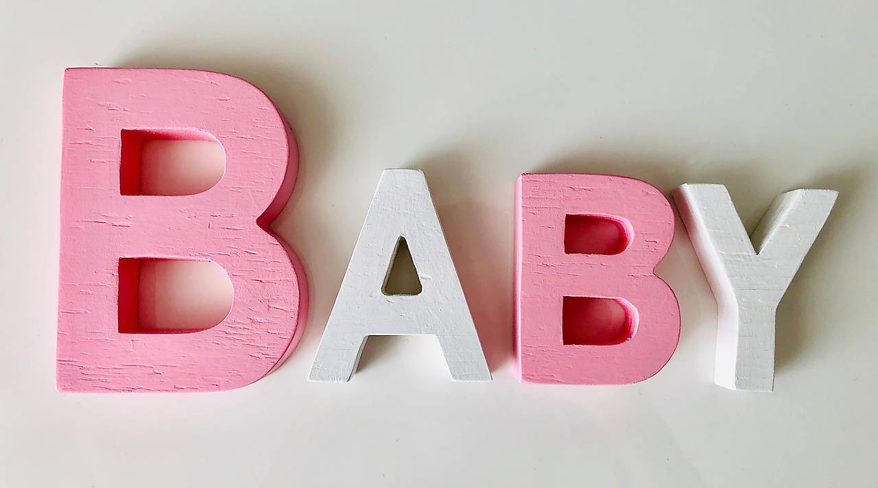 BABY nápis / LHwoodArt - SAShE.sk