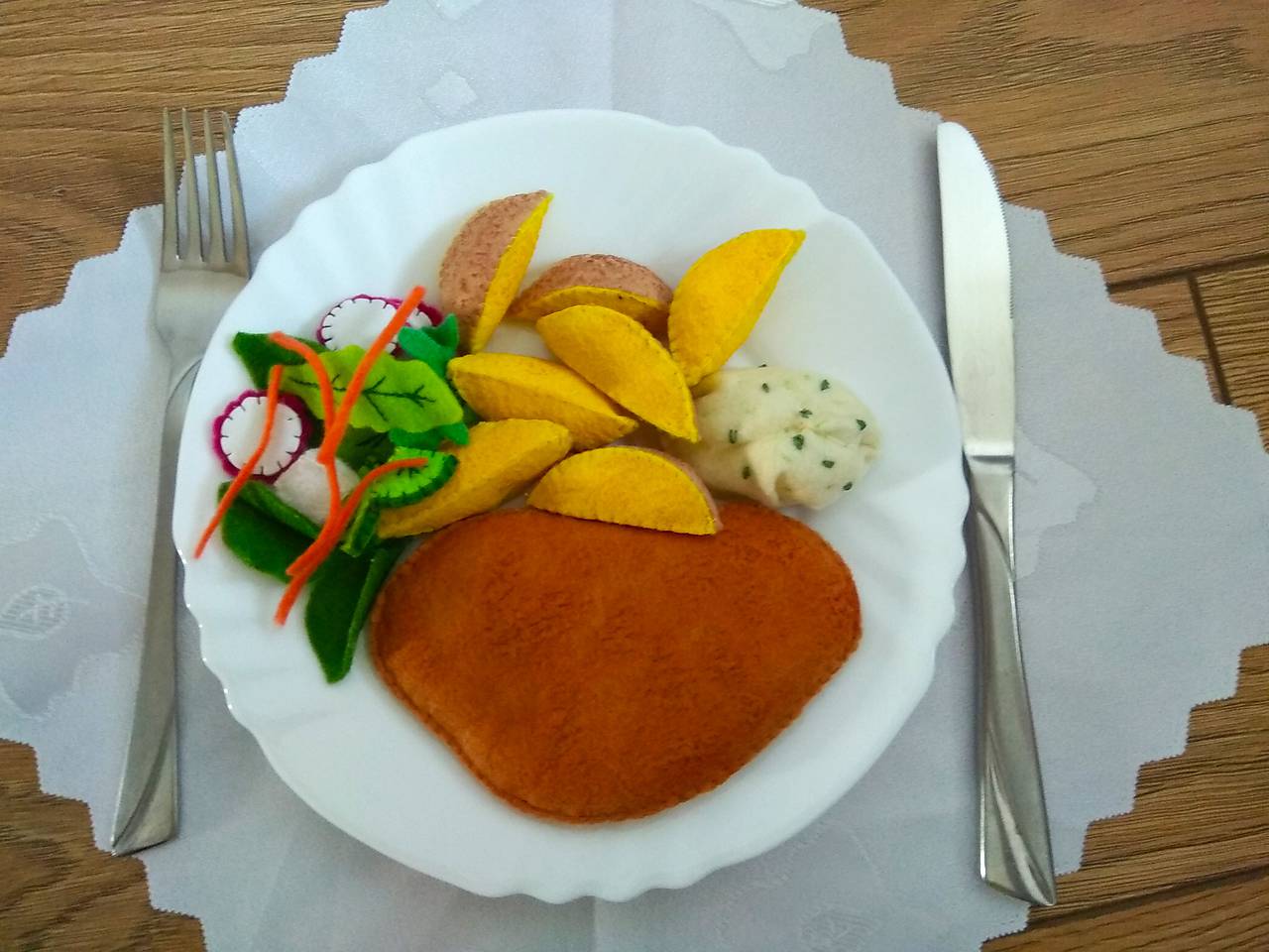 Šité obedové menu / Upecene_ihlou - SAShE.sk