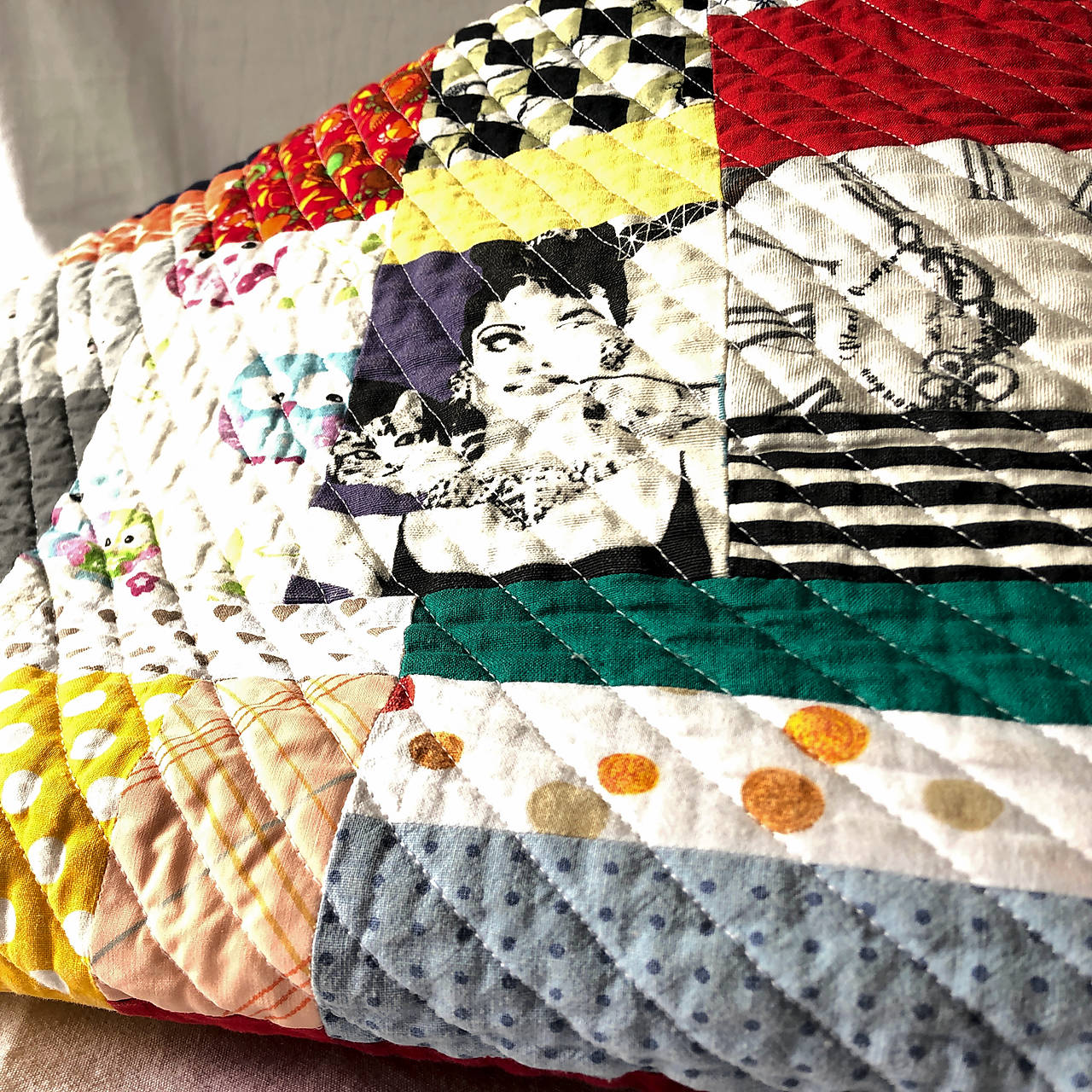 Scrap patchwork deka / katies.handmade.only - SAShE.sk
