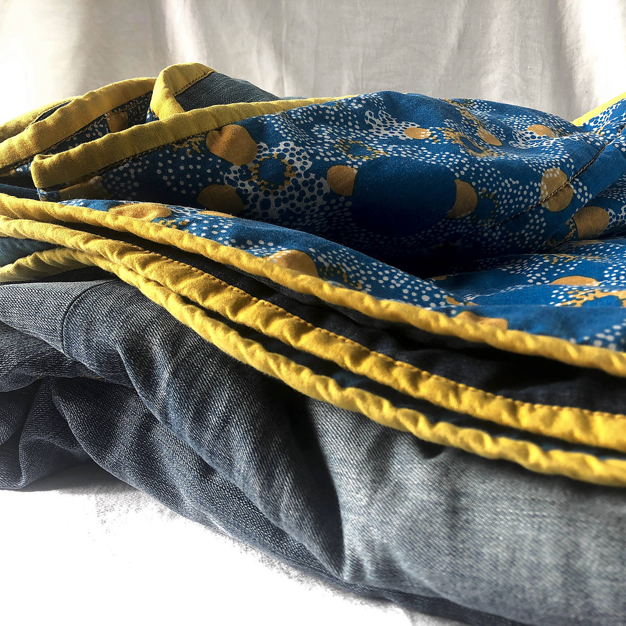 Patchwork jeans deka / katies.handmade.only - SAShE.sk