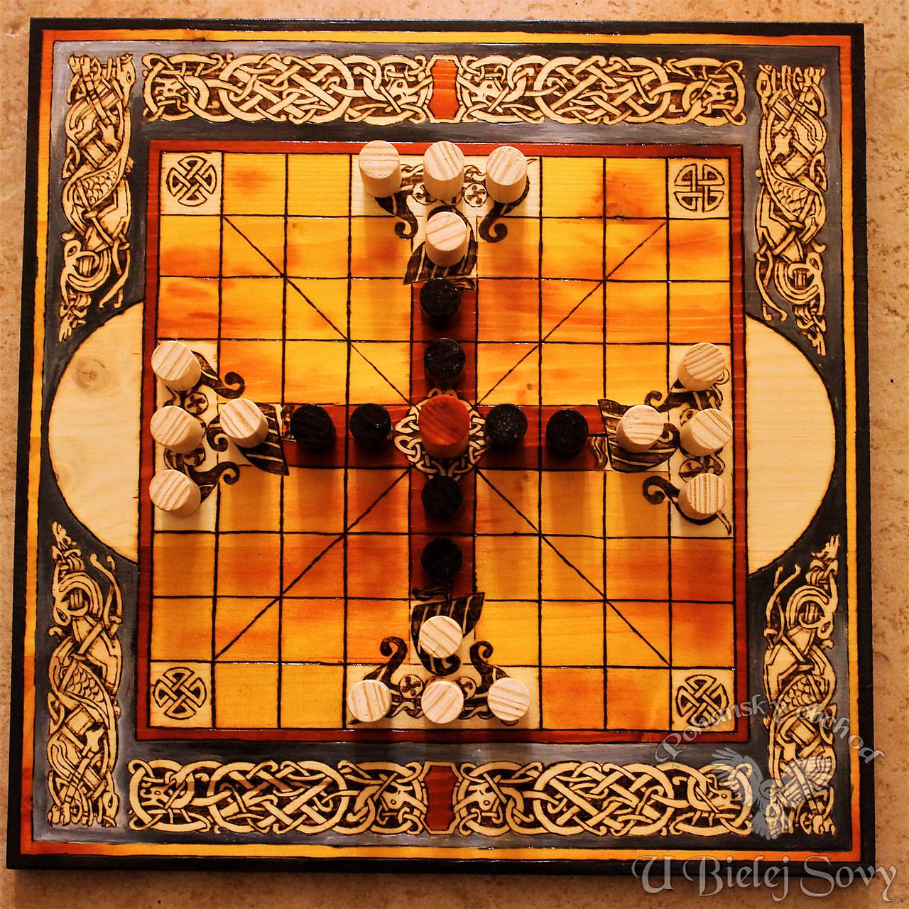 Lapland Tablut, antic, veľký / UBielejSovy - SAShE.sk