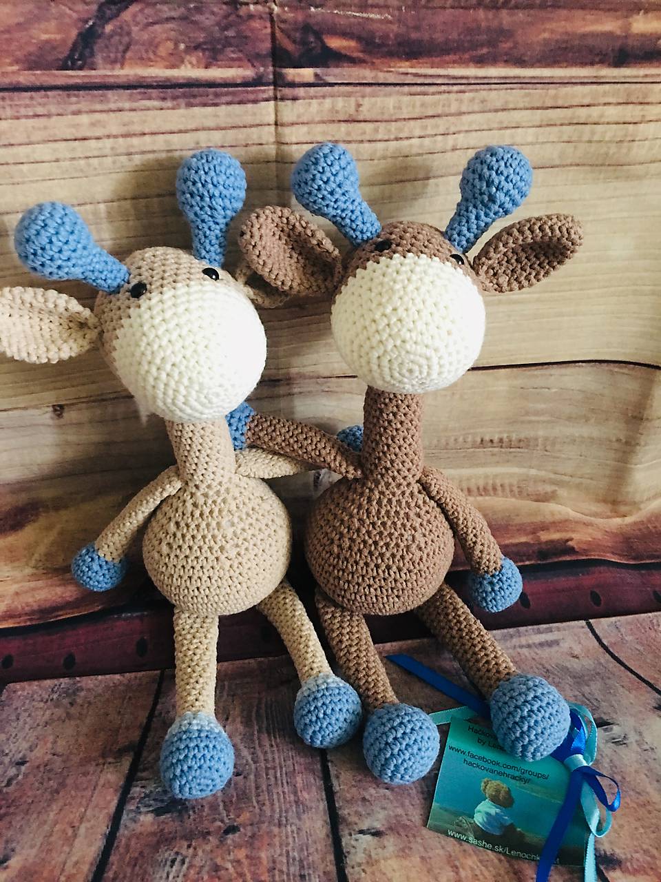 Hackovana zirafa / Lenochka_M - SAShE.sk - Handmade Hračky