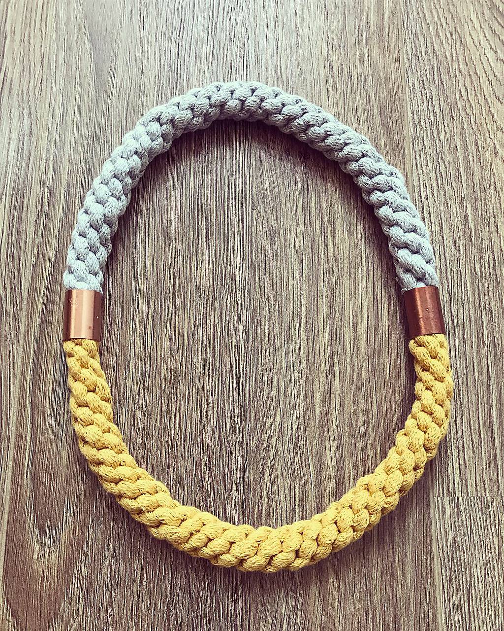 Bužírkový náhrdelník - II. / Tejerka - SAShE.sk