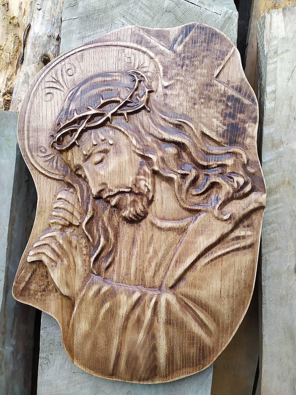 Drevorezba Ježiš s krížom / Drewomil - SAShE.sk