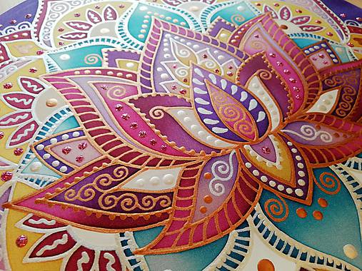 Mandala...Cesta svetla a múdrosti / MandalyByReni - SAShE.sk