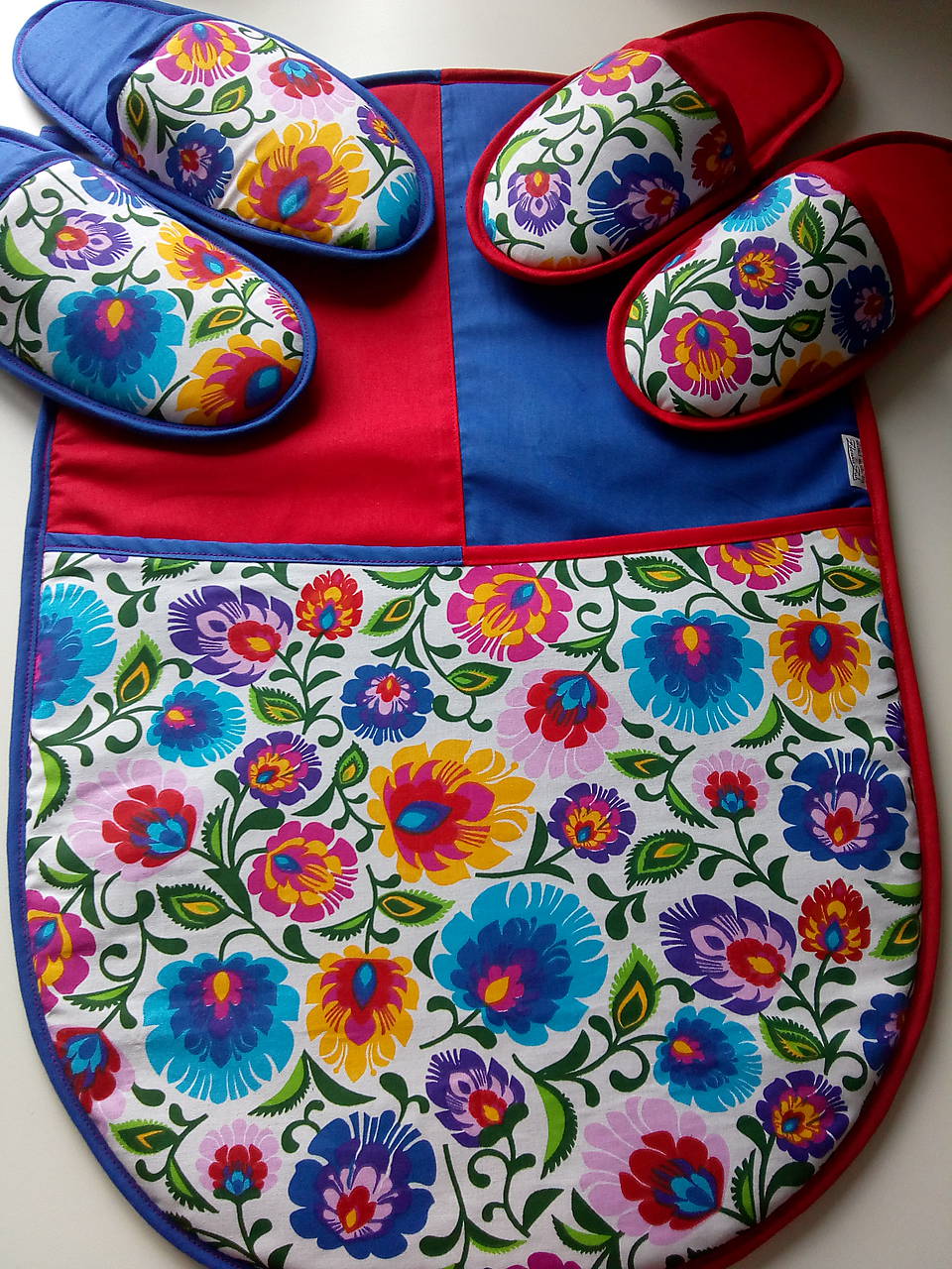 Sada papúč pre hostí-Folklór / Zdenka-Zah - SAShE.sk