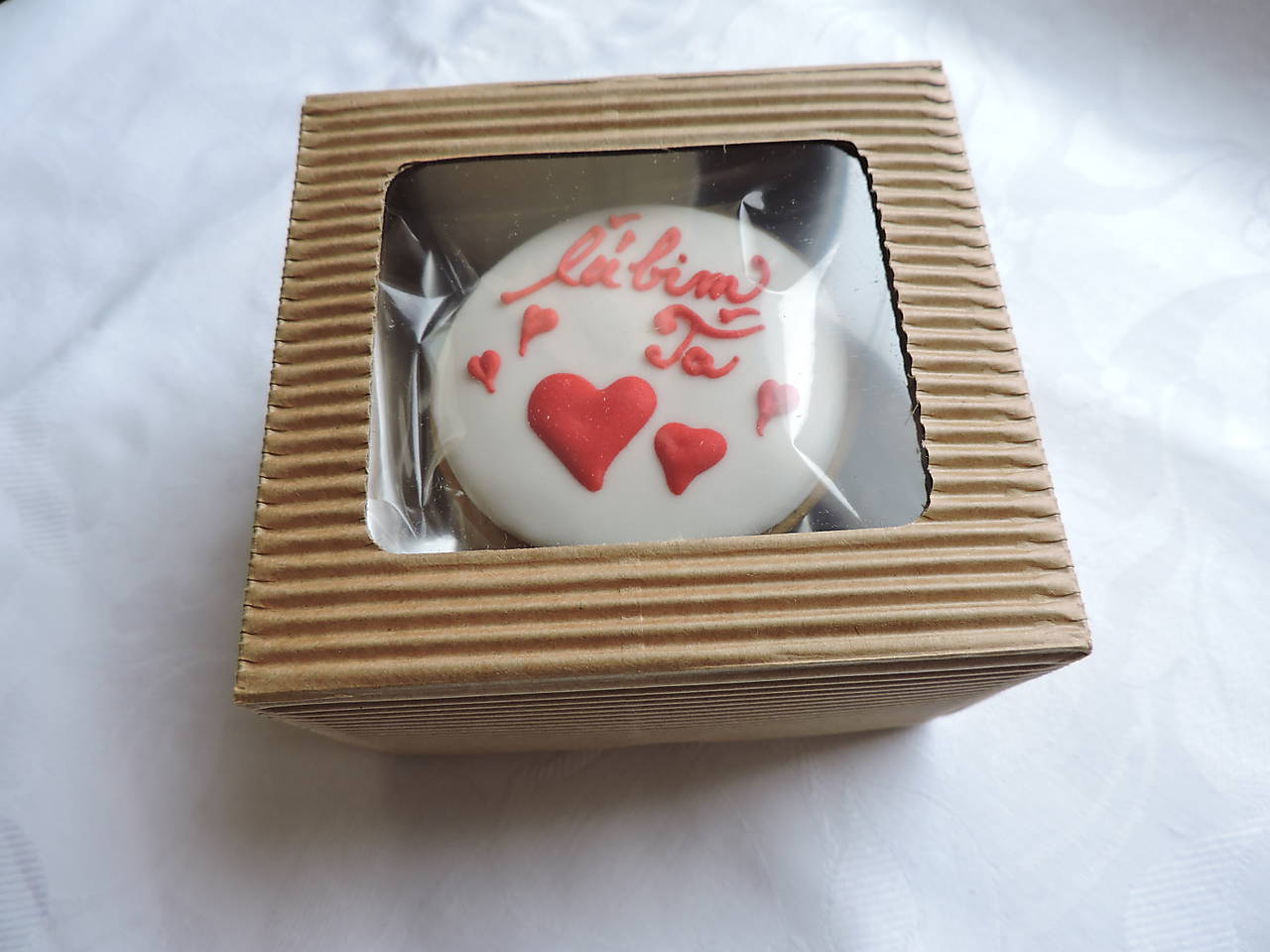 Medovníkové Valentínky 4 ks v krabičke / MeDada - SAShE.sk