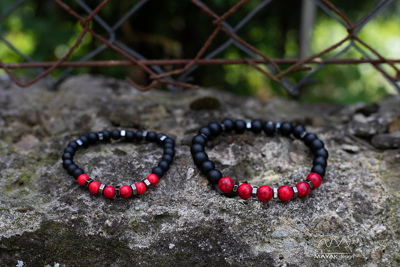 Partnerské náramky - vášeň / MAYAKnaramky - SAShE.sk