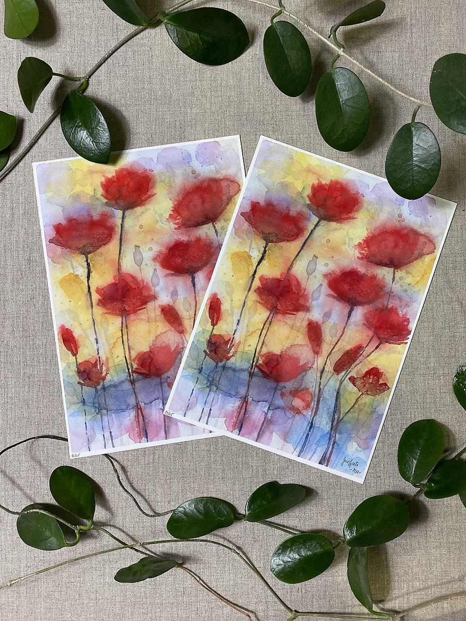 Maky, (ART PRINT) akvarel / Jane-Beata - SAShE.sk