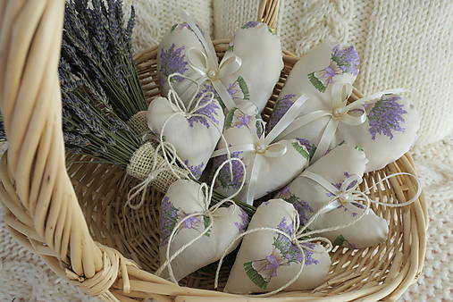 Levanduľové srdiečka / SilviaDesign - SAShE.sk