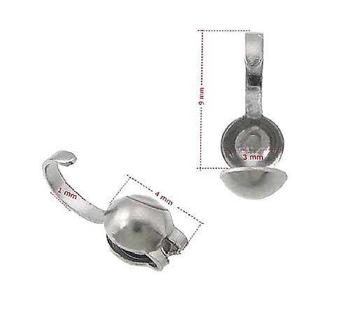 Kalotka 2,5-3 mm /M3706/- nerezová oceľ 304 / jurka - SAShE.sk