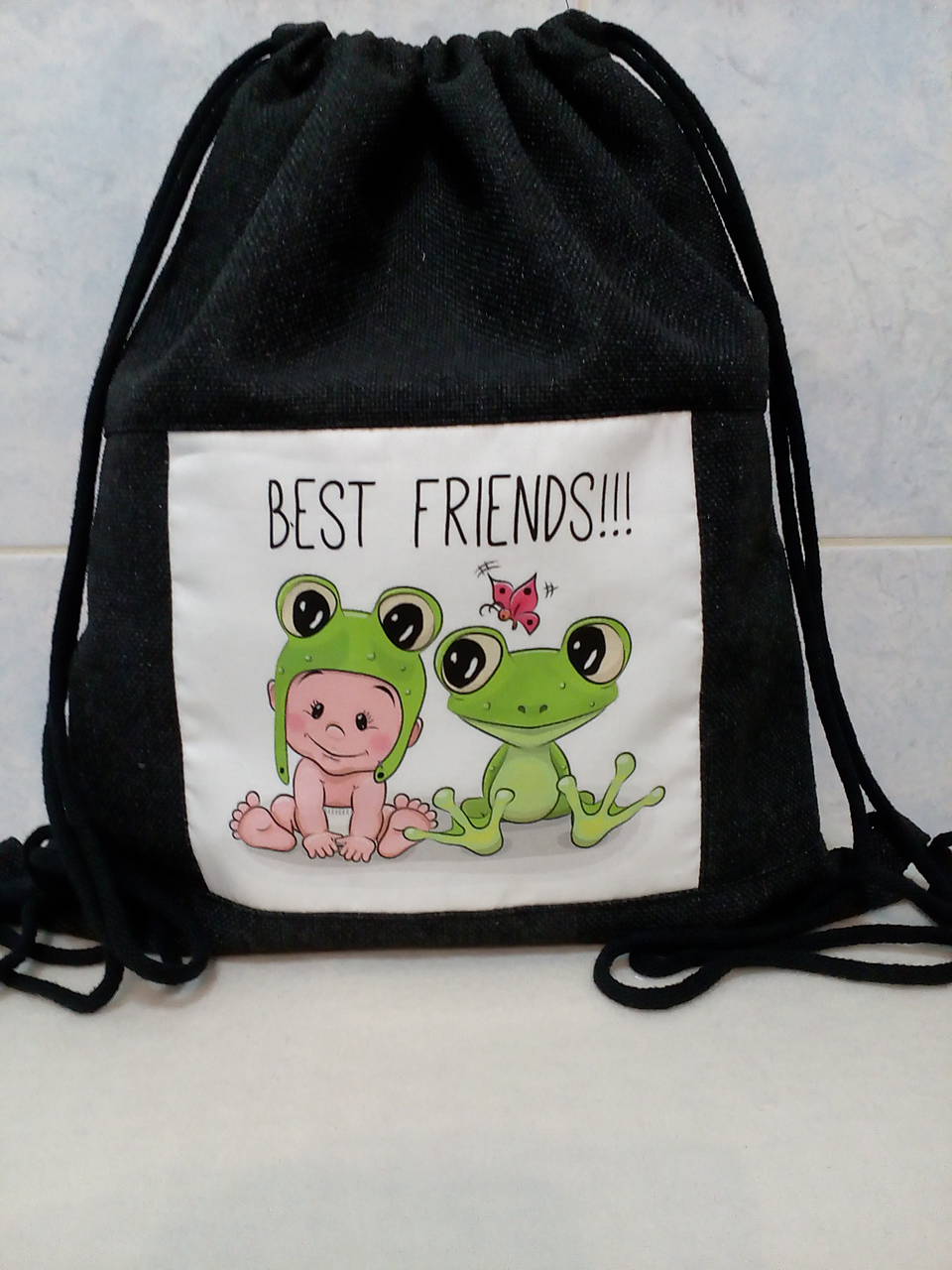 Batoh -BEST FRIENDS !!! / Katulienkovo - SAShE.sk - Handmade Batohy