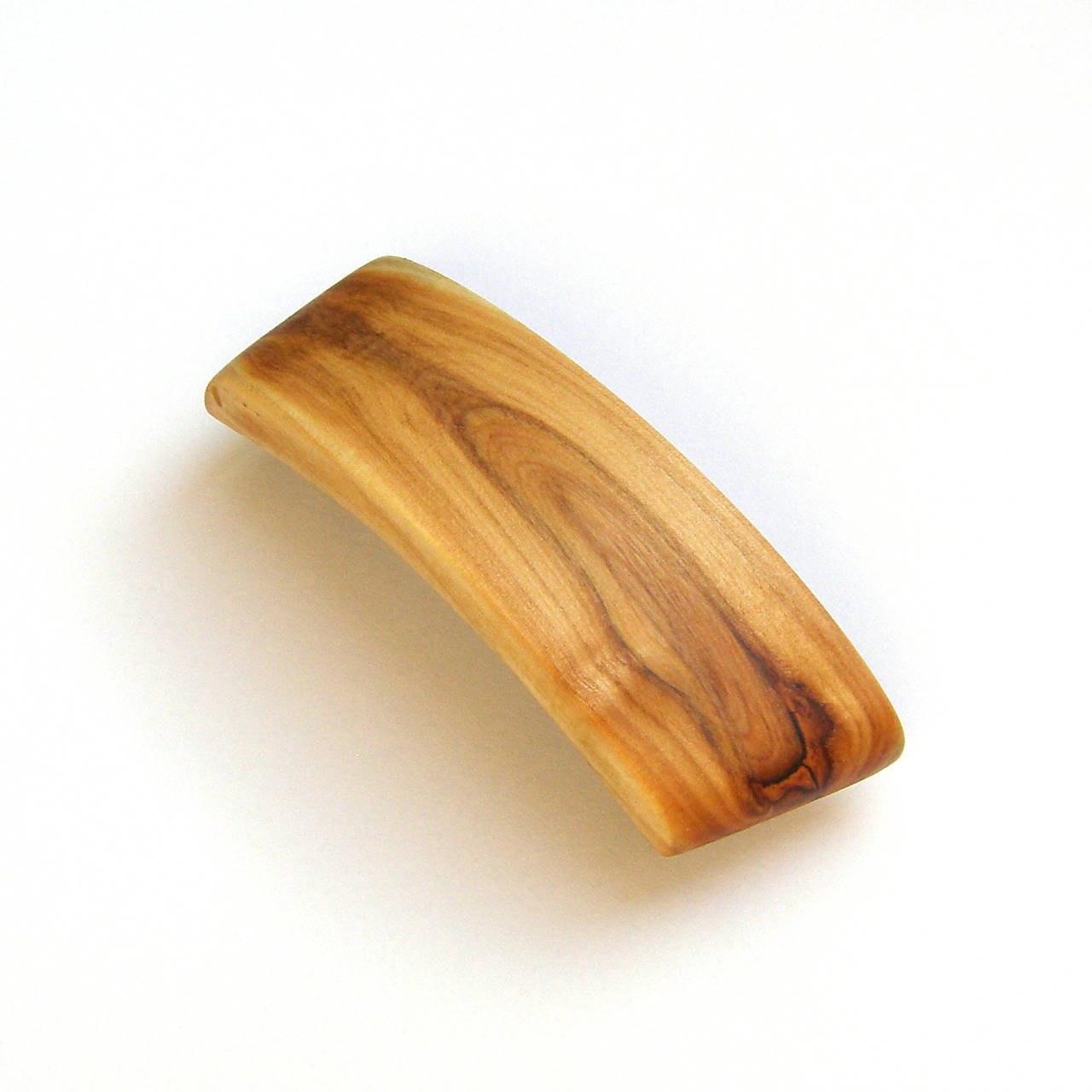 Drevená spona do vlasov - topoľová malá / wlkr - SAShE.sk