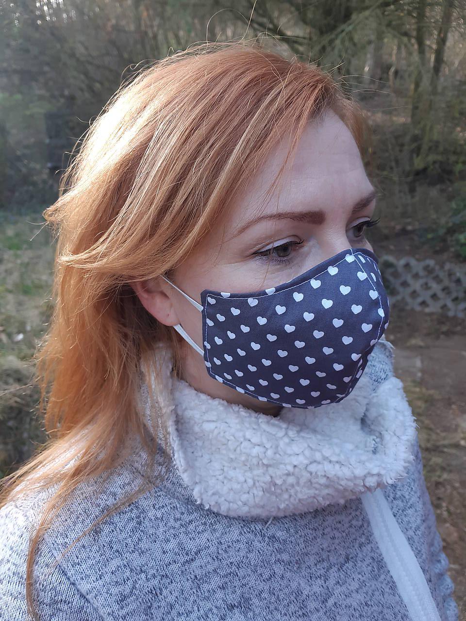 Rúško na tvár XS/S/M/L/XL-Rôzne látky (L Sovicky 21x13.8) / olidekor ...