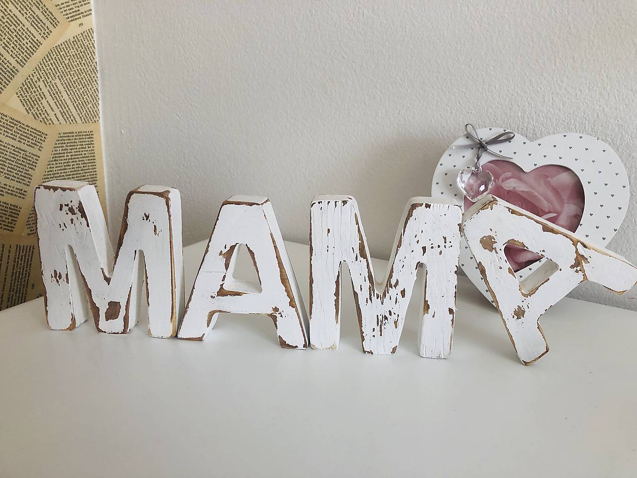 Nápis MAMA / LHwoodArt - SAShE.sk