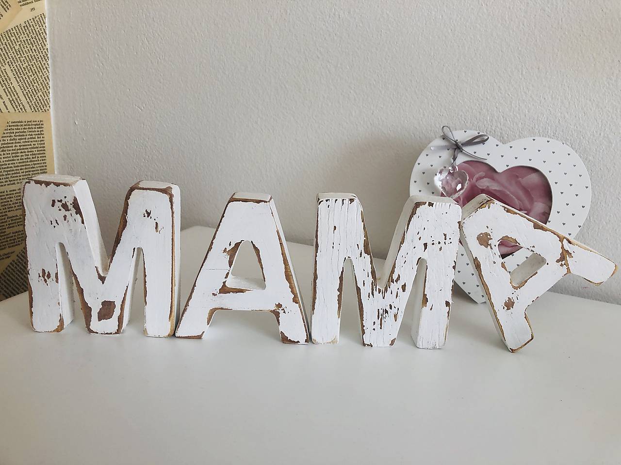 Nápis MAMA / LHwoodArt - SAShE.sk