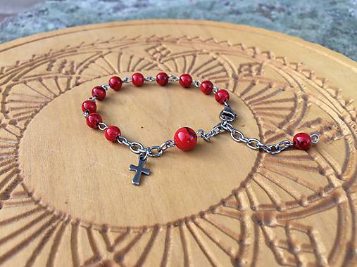 Ruženec na ruku z Jadeitu-oceľ (ruženec na ruku z Jadeitu 6mm-oceľ ...