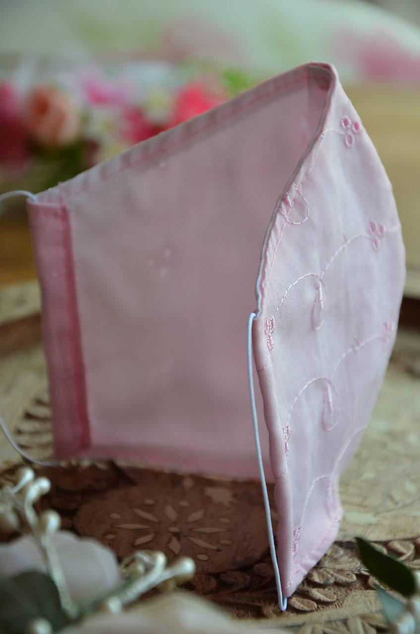 Rúško na tvár (Ružová madeira) / dolinka.hracky - SAShE.sk