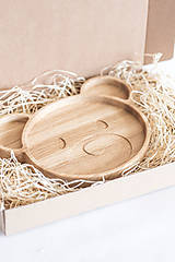 Drevená miska - Macko (Dub) / StolarstvoKonrad - SAShE.sk