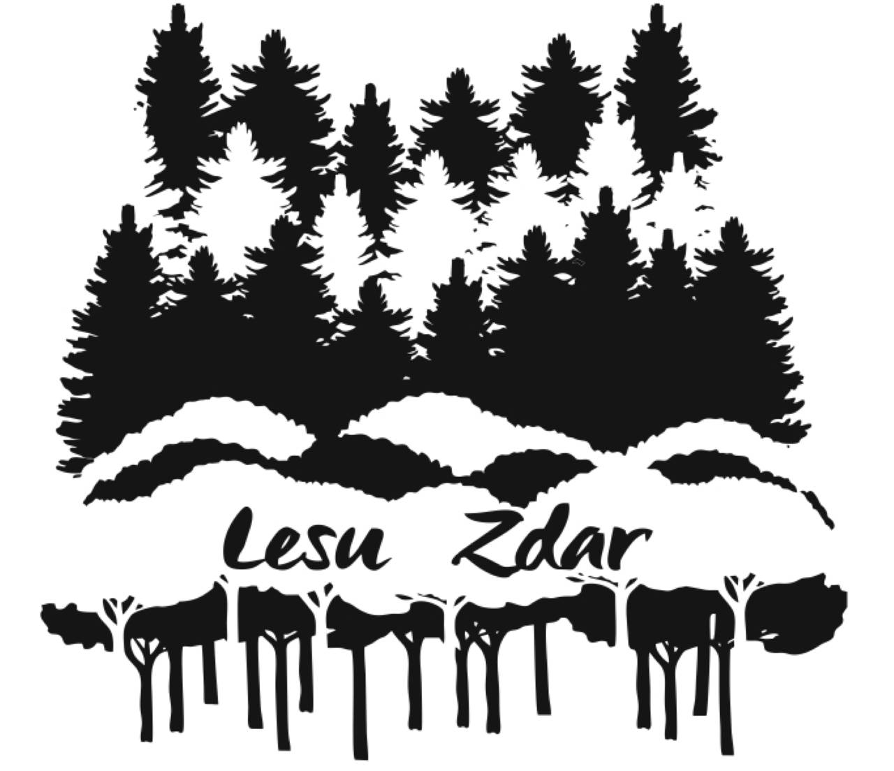 Nálepka na auto - Lesu zdar / eNALEPKY - SAShE.sk