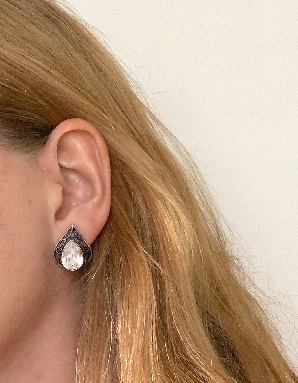 Vintage náušnice swarovski / SwaroK - SAShE.sk