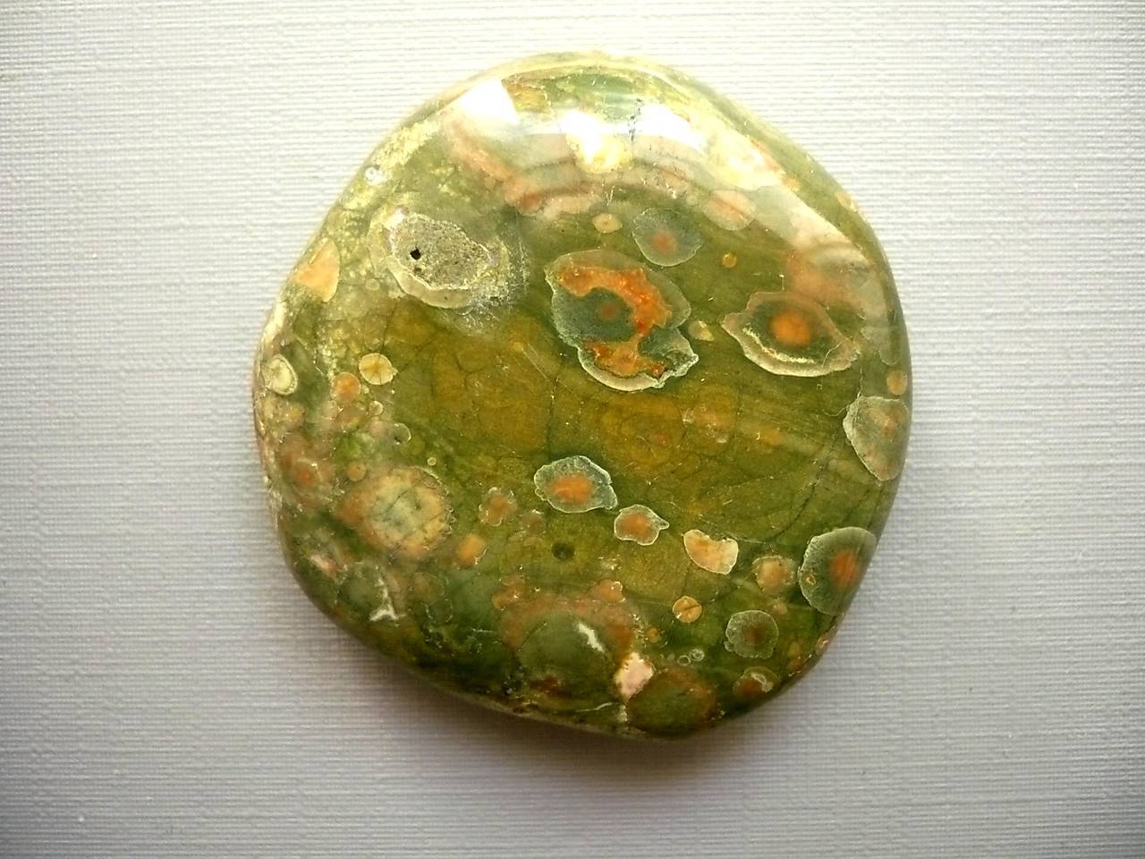 Placka - ryolit 42 mm, č.271f / uLipy-material - SAShE.sk