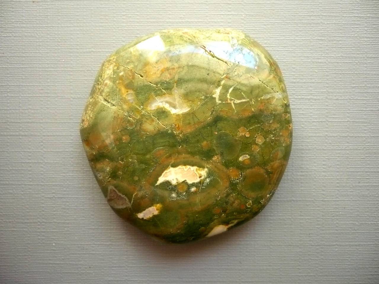 Placka - ryolit 42 mm, č.271f / uLipy-material - SAShE.sk