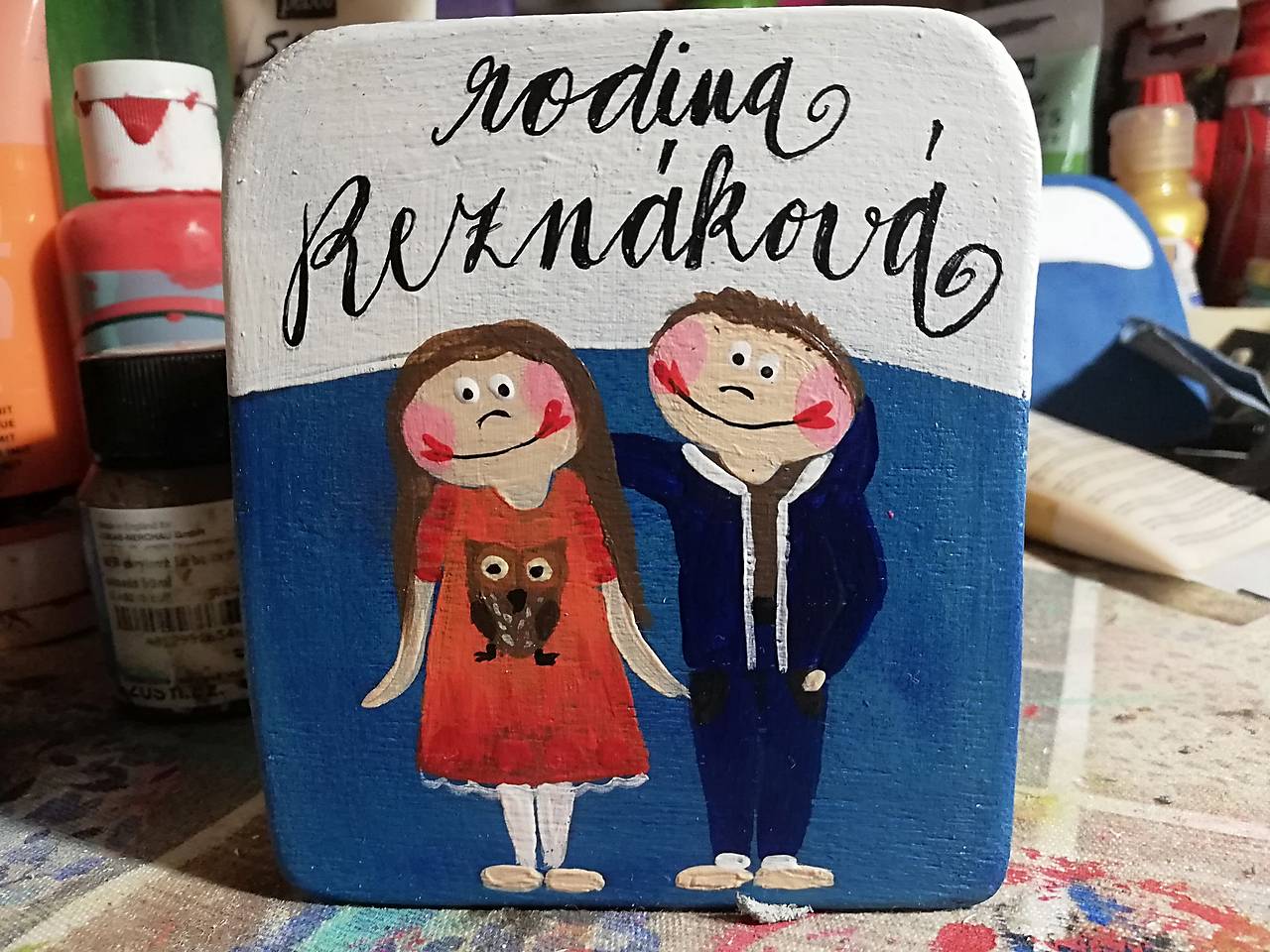 Drevená tabuľka na zelanie / ZuzuKuku - SAShE.sk