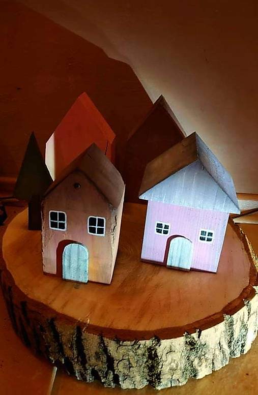Drevené domčeky / SonaLaura - SAShE.sk