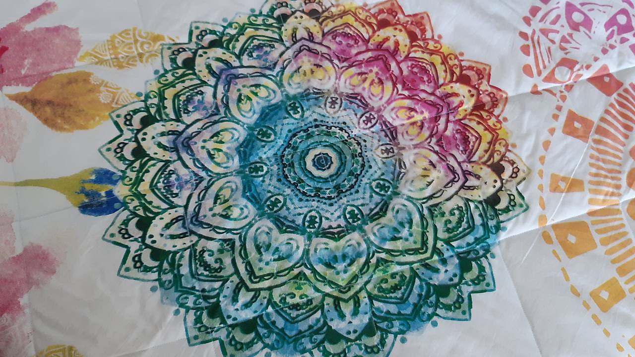 Mandalová deka / Locidielko - SAShE.sk