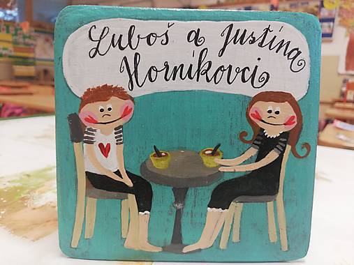 Drevená tabuľka na zelanie / ZuzuKuku - SAShE.sk