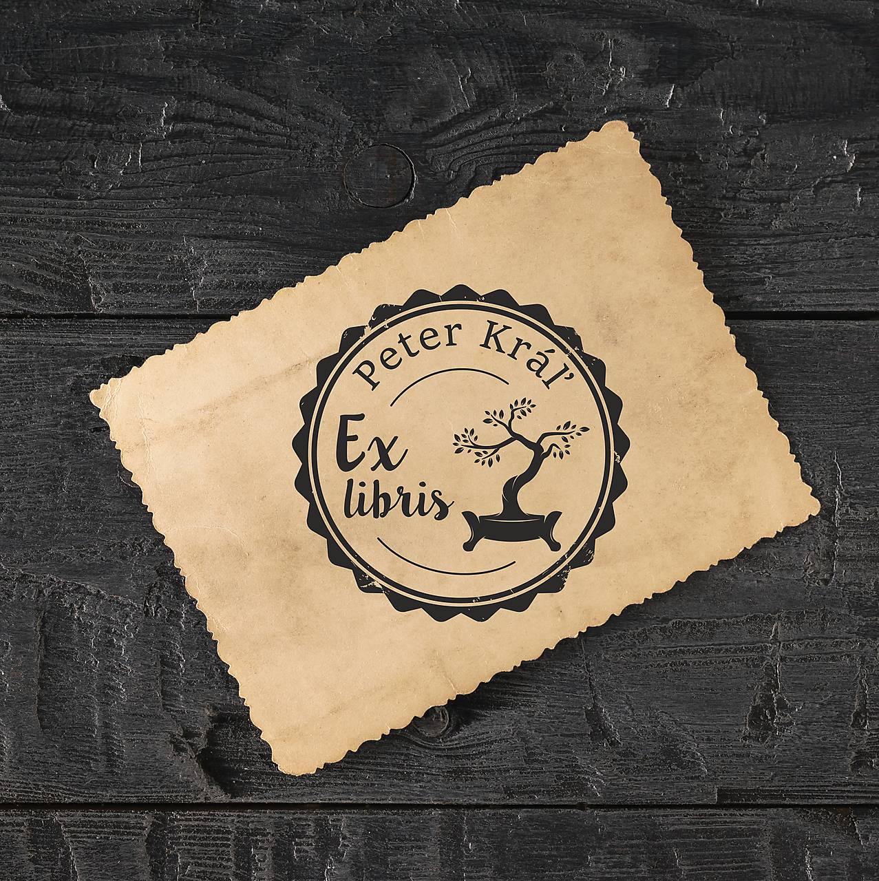 Pečiatka EX LIBRIS Bonsai / NoiArt - SAShE.sk