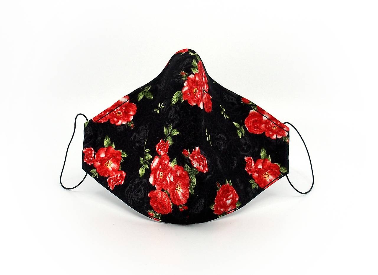 Anatomické antibakteriálne dizajnové rúško s časticami striebra ...